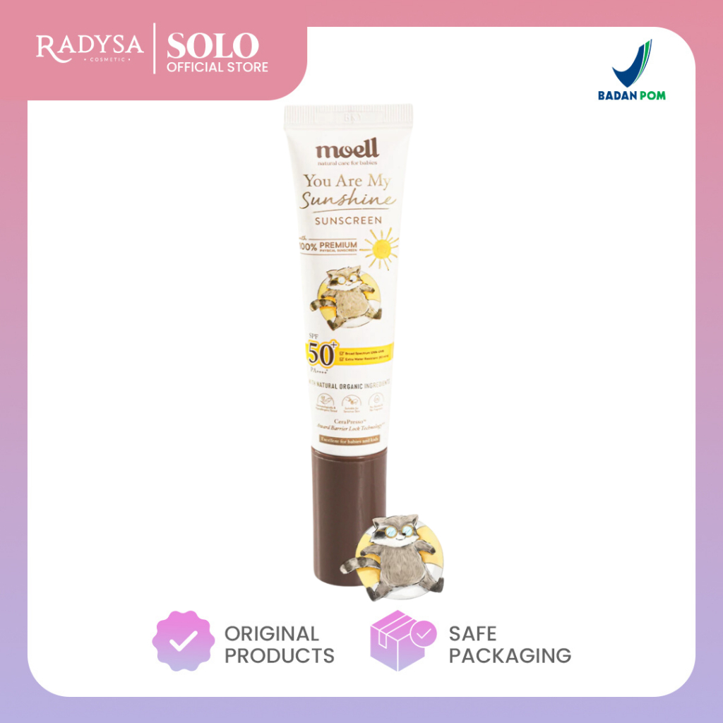 Moell Physical Sunscreen Children & Babies SPF 50+ (PA++++) 30gr ...
