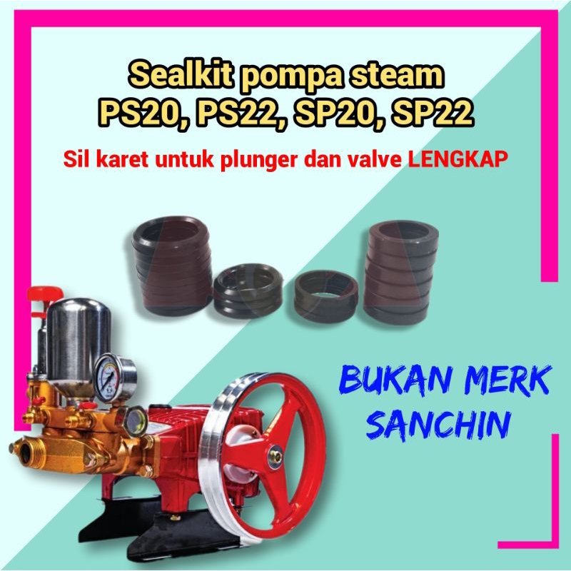 Seal kit stim Pump SP20 SP22 Rubber sil v-packing plunger piston valep ...