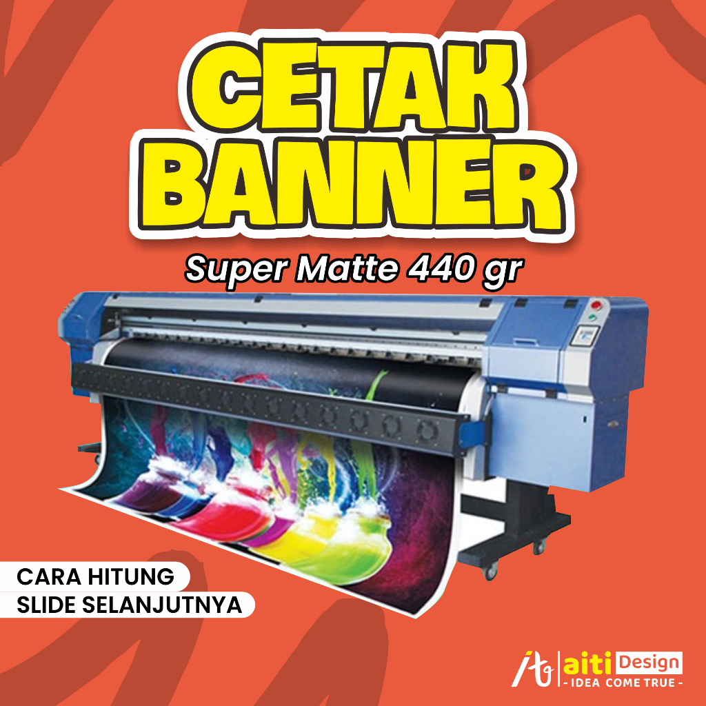Print SUPER MATTE BANNER 440 gr / BANNER / BACKDROP / BALIHO / WARUNG ...