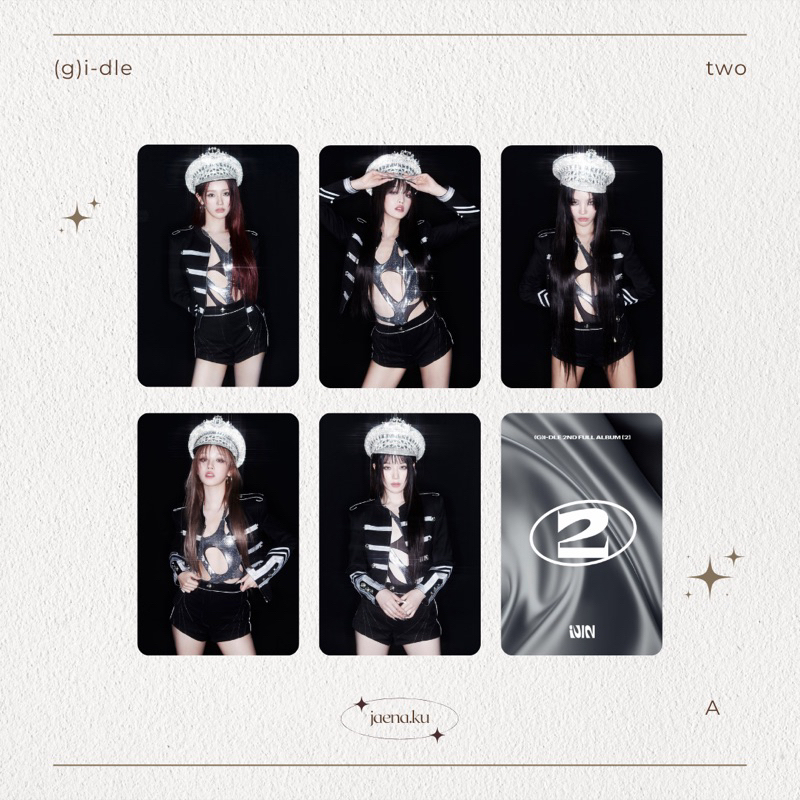 [(G)I-DLE] Photocard TWO (G)I-DLE UNOFFICIAL | Shopee Malaysia