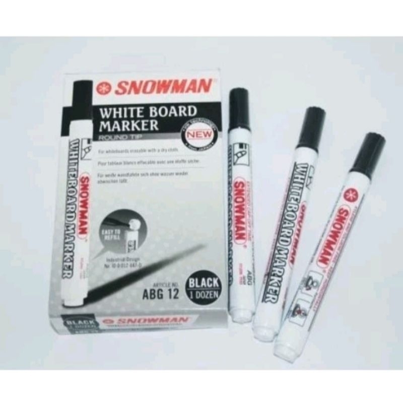 Snowman whiteboard marker | Shopee Malaysia