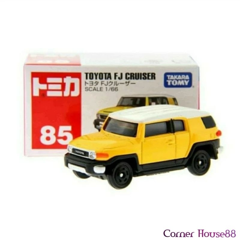 COLLECTOR TOMICA TOYOTA FJ CRUISER YELLOW | TOMICA REGULAR 85 TOYOTA FJ CRUISER | TAKARA TOMY ...