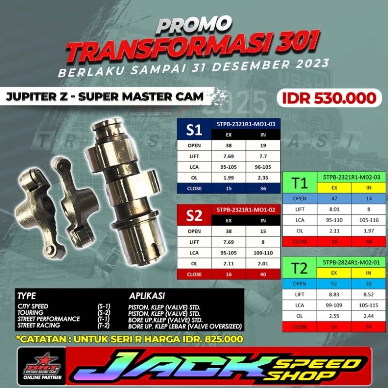 NOKEN AS BRT JUPITER Z 110 OLD 5TP / VEGA R CRYPTON / VEGA R NEW S1 S2 ...