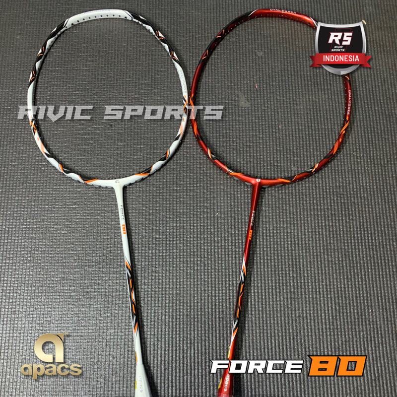 Apacs Racket Force 80 35LBS 100% Original Badminton Racket | Shopee ...