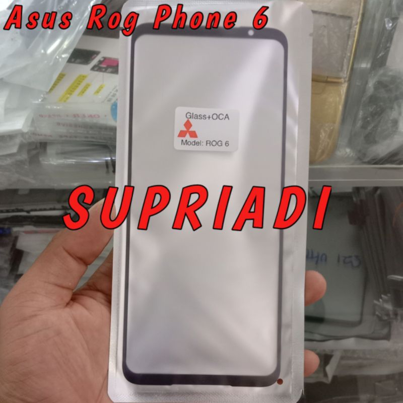 Glass+oca Asus Rog Phone 2 3 5 5s 6 New Lcd Glass Front Glass+Oca Asus ...