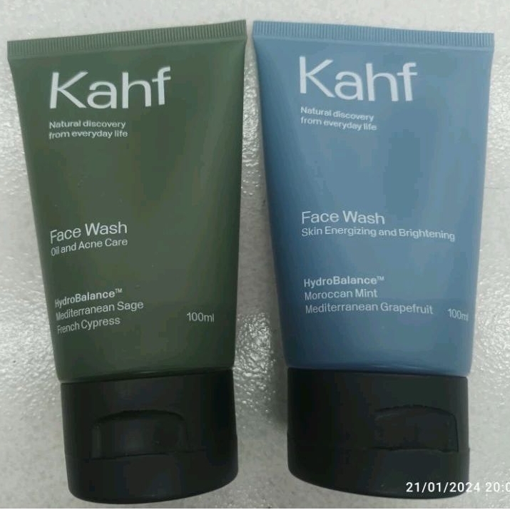 Kahf 100 ml Face wash Men facial wash soap | Shopee Malaysia