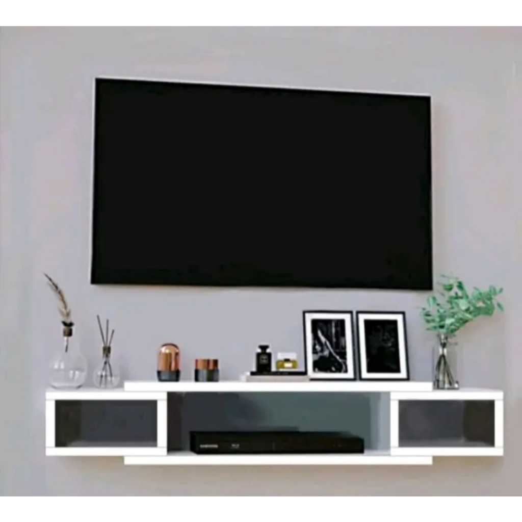 Tv rack Wall rack Variation rack Minimalist rack Hanging rack | Shopee ...