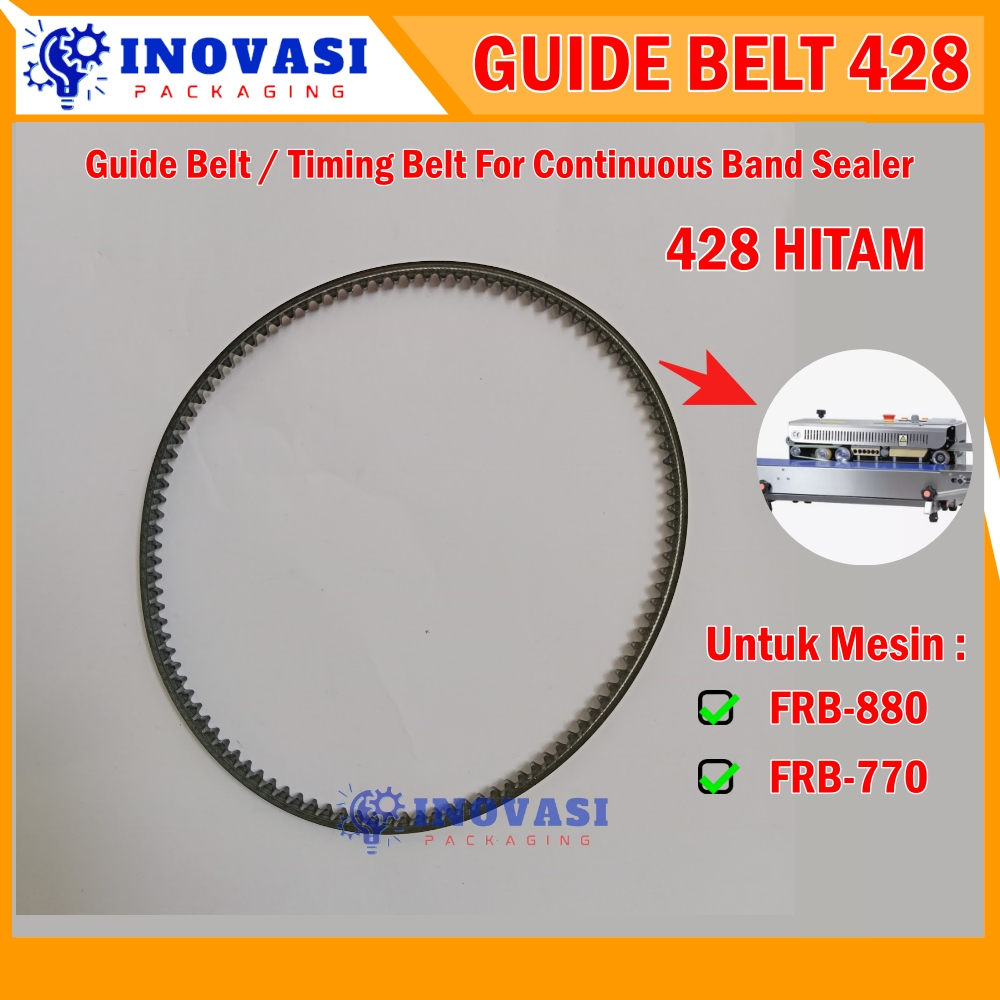 MESIN Guide Belt Van Belt Timing Belt FRB 770 Hualian sealer machine ...
