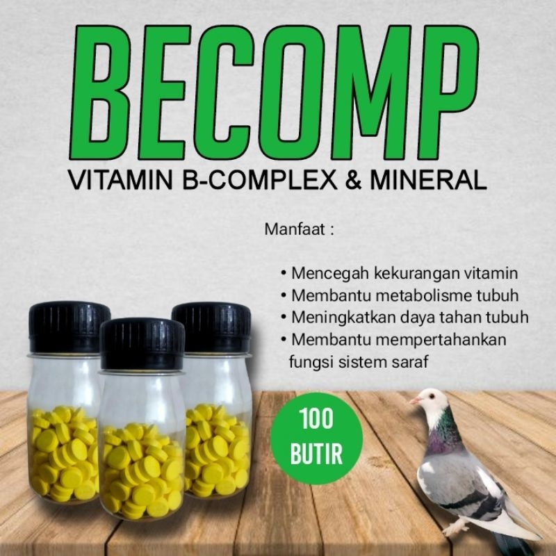 Becomplex 100 Grains Of vitamin b-complex And mineral For Livestock ...