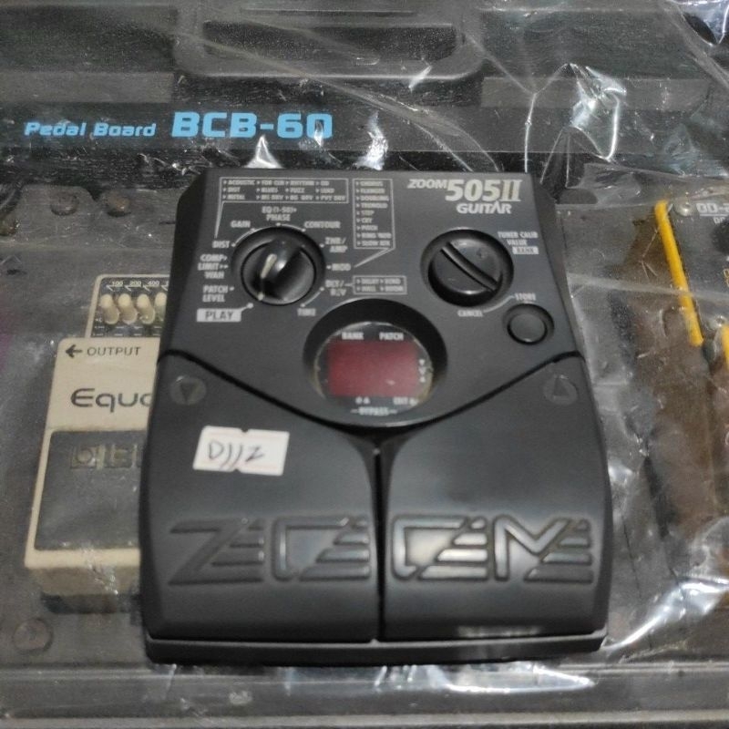 Zoom 505 II Multi Guitar Effects, Plus Not Nux, Valeton, Boss adapter ...
