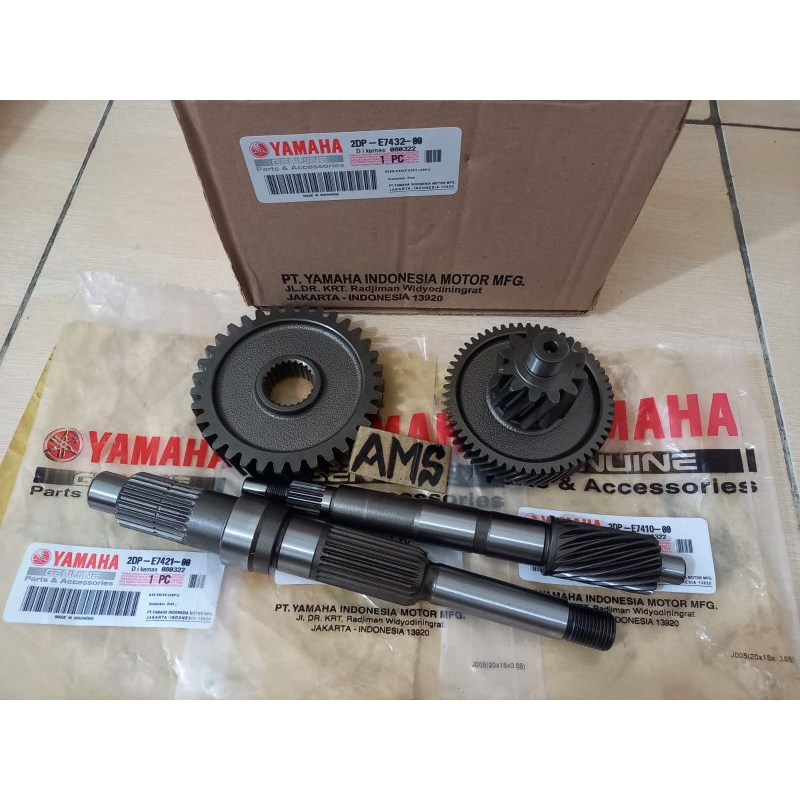 Original nmax 155 gear ratio assembly, 4 pcs 2DP | Shopee Malaysia