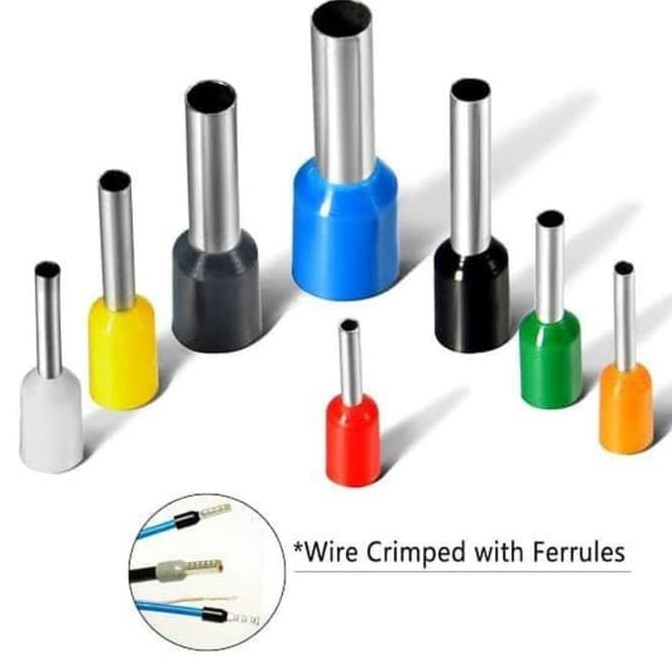 PUTIH Fort Skun Ferul Ferules FERRULES 0.5MM E0508 White | Shopee Malaysia