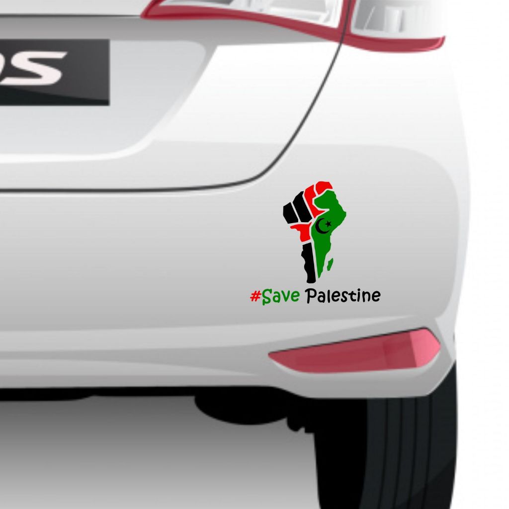 Palestine sticker Car sticker cutting sticker save palestine Cool Car ...