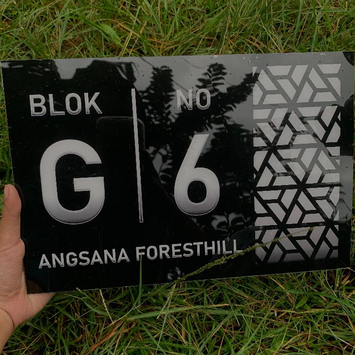 Custom Acrylic Hotel Boarding House Number Address Board Acrylic House ...