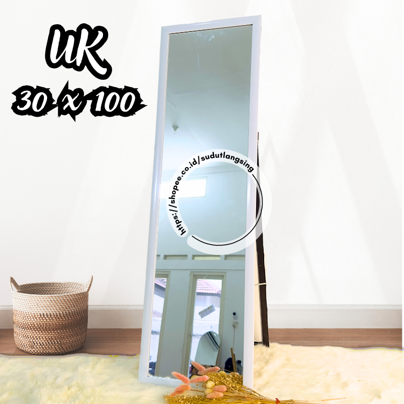 Small Mirror Standing Mirror Full Body Cute Aesthetic Dressing Mirror ...