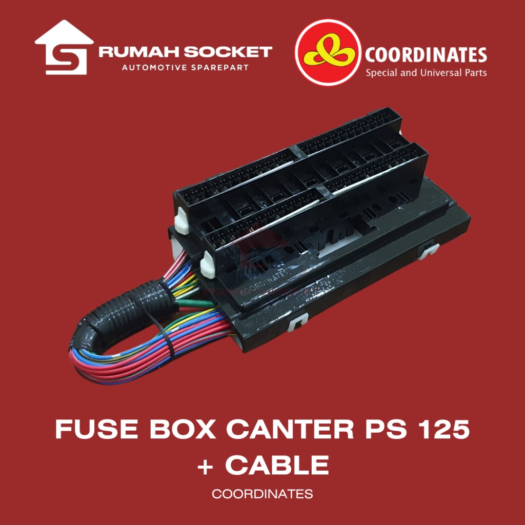 Fuse BOX MITSUBISHI PS125 CANTER CABIN COORDINATES Cable FUSE BOX ...