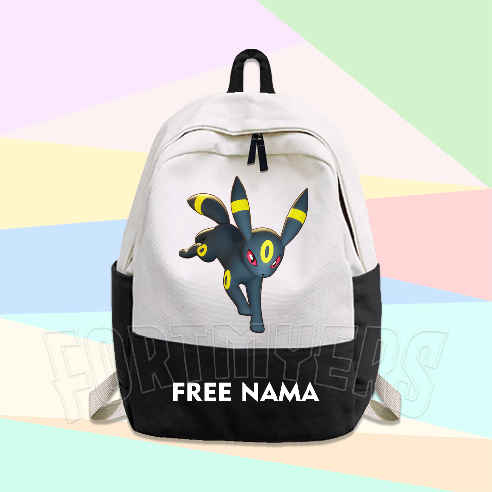 Children's Backpack UMBREON EEVEE POKEMON UNITE Children's School Bag ...