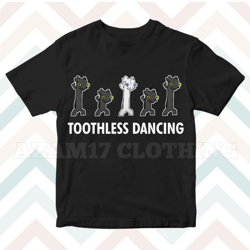 Toothless DANCING FREE T-Shirt For Boys And Girls TOOTHLESS DRAGON ...