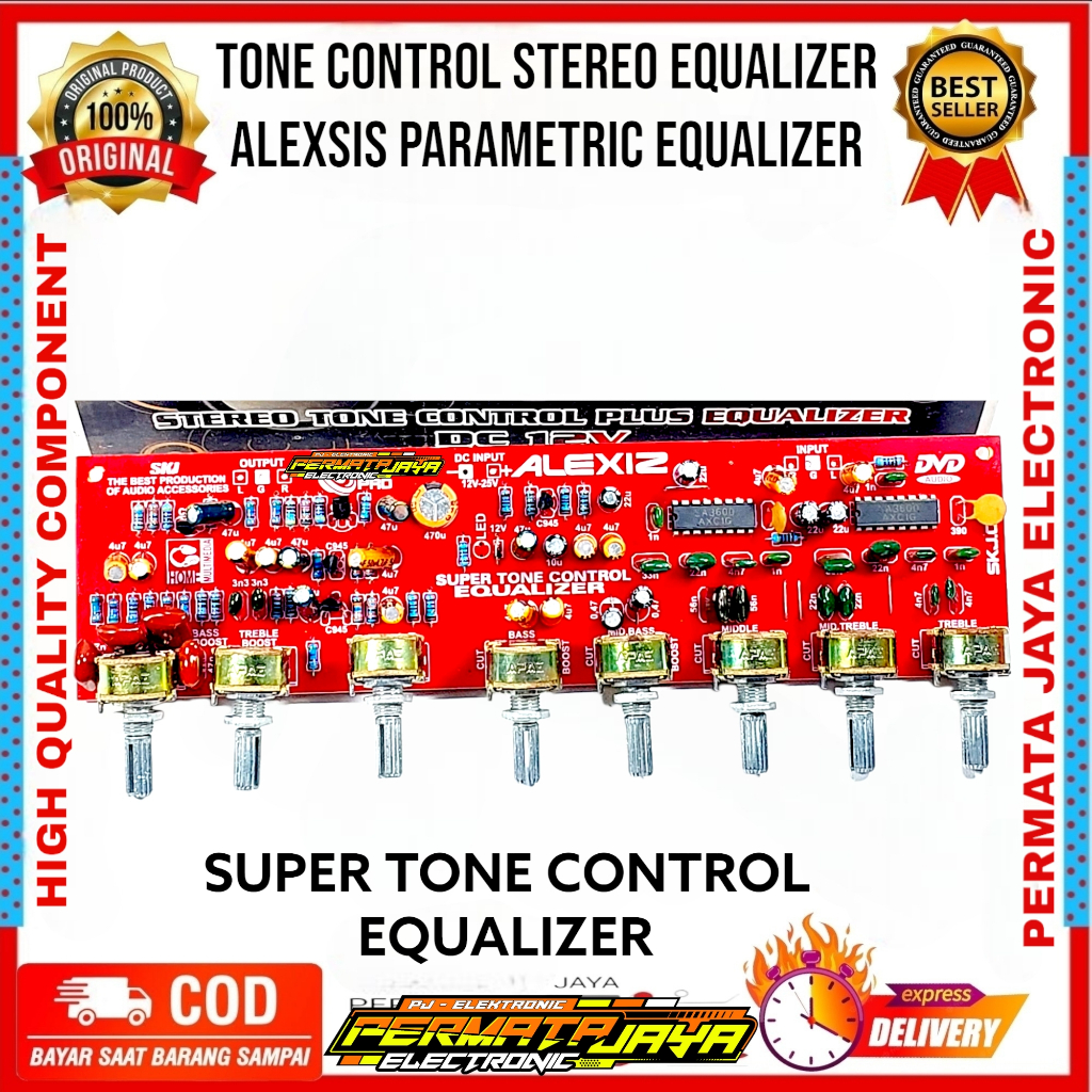 Alexis Super Tone Control Stereo Plus Equalizer | Shopee Malaysia