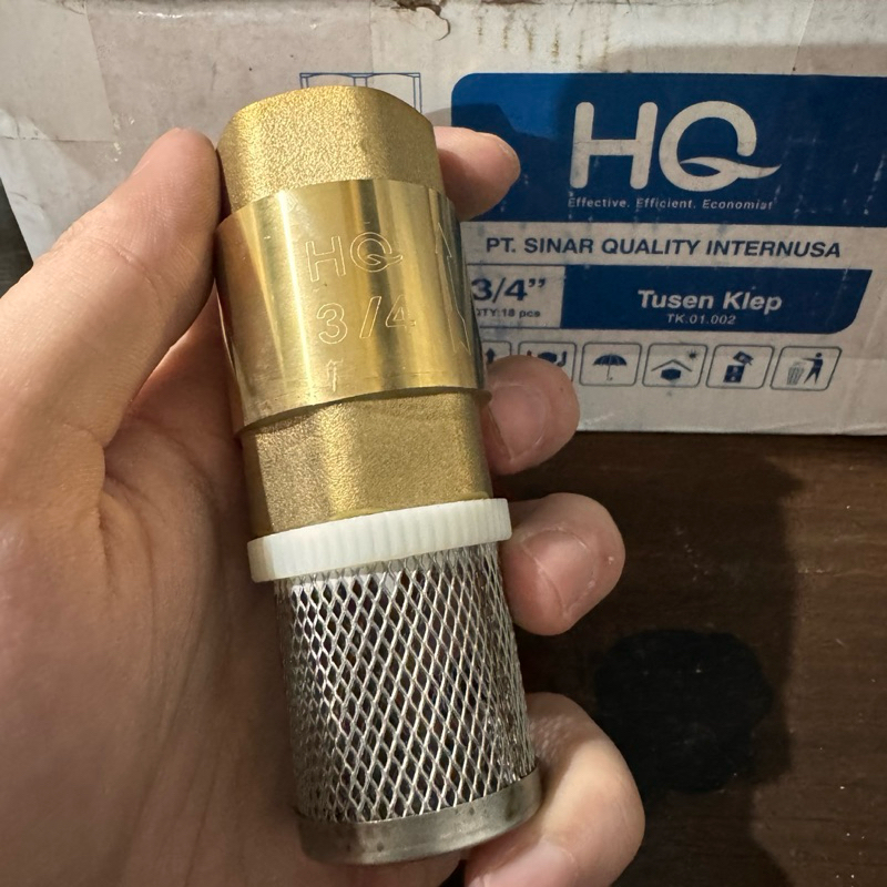 Foot VALVE HQ 3/4" inch HIGH QUALITY FOOT VALVE VALVE VALVE+BRASS ...