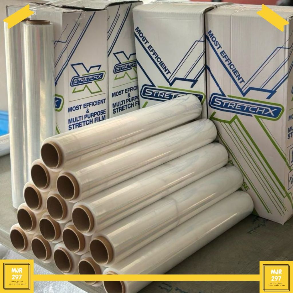 Plastic Wraping Stretch Film 50cm Clear Plastic Wrapping 50cm x 150 ...