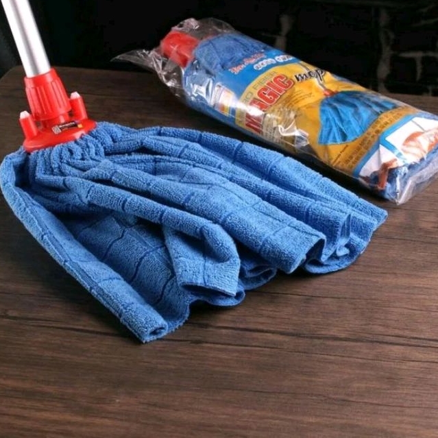 (familistore) 1 NAGATA 5830 microfiber mop Blue towel mop, Dragon floor ...
