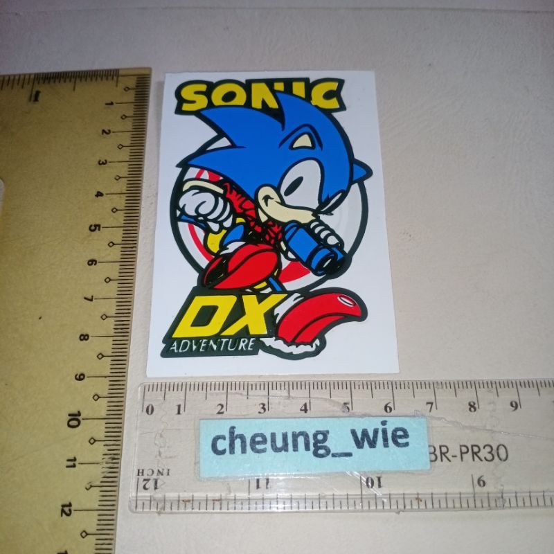 Sonic DX Adventure Sticker / Sticker 1bh | Shopee Malaysia