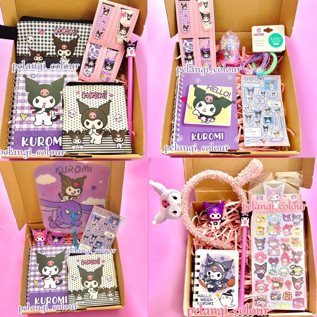 Kuromi Character Sanrio Hampers/Kuromi Hampers box Package/Kuromi box ...