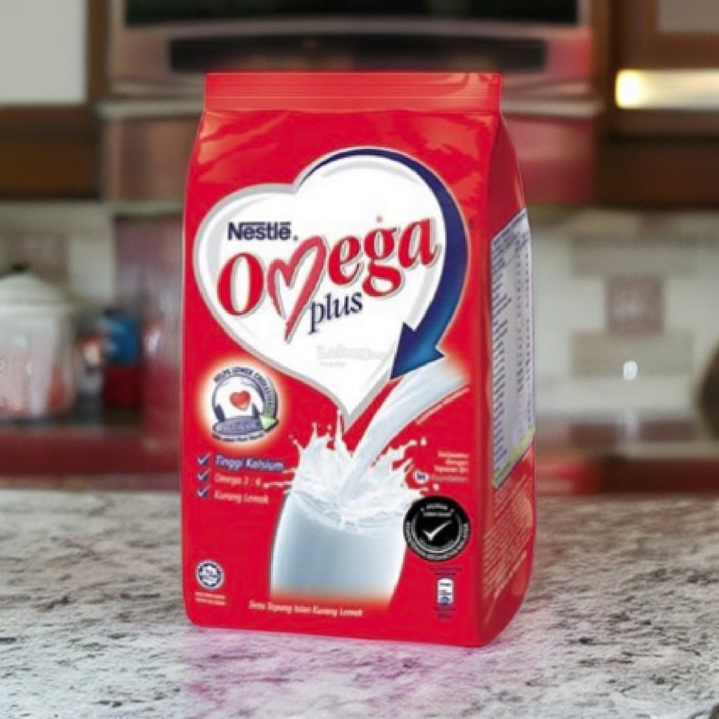 Omega Plus Milk (600Gr) | Shopee Malaysia