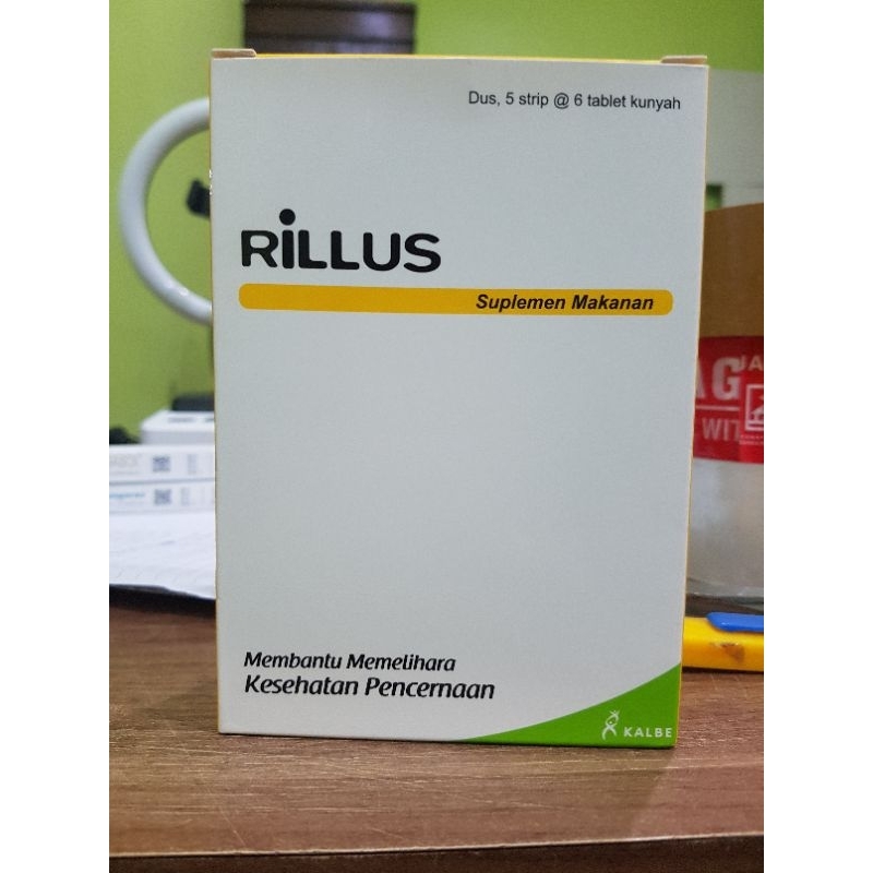 Rillus Chewable Tablets/Food Supplements | Shopee Malaysia