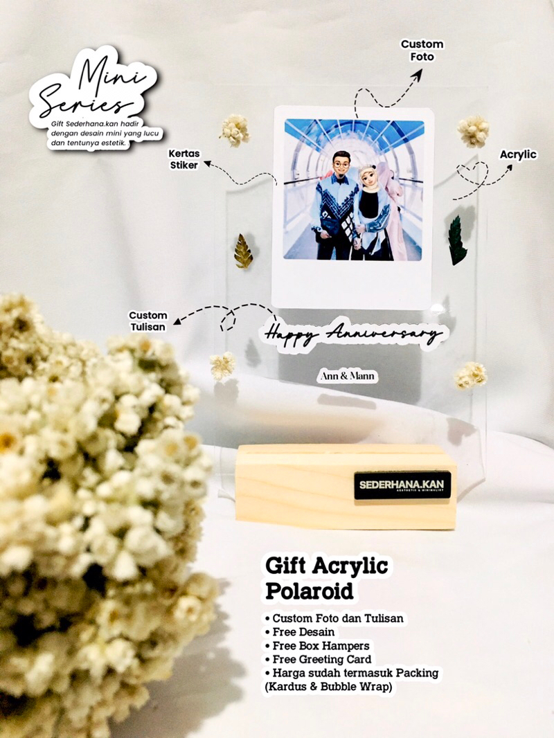 {FAST Process} Custom A6 Acrylic Gift Photo by simple.kan/ polaroid ...