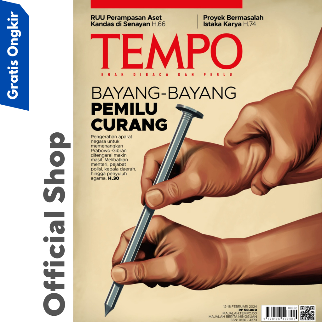 Tempo Magazine Ed 5252 Shadows Of Cheating Election (2024) | Shopee ...