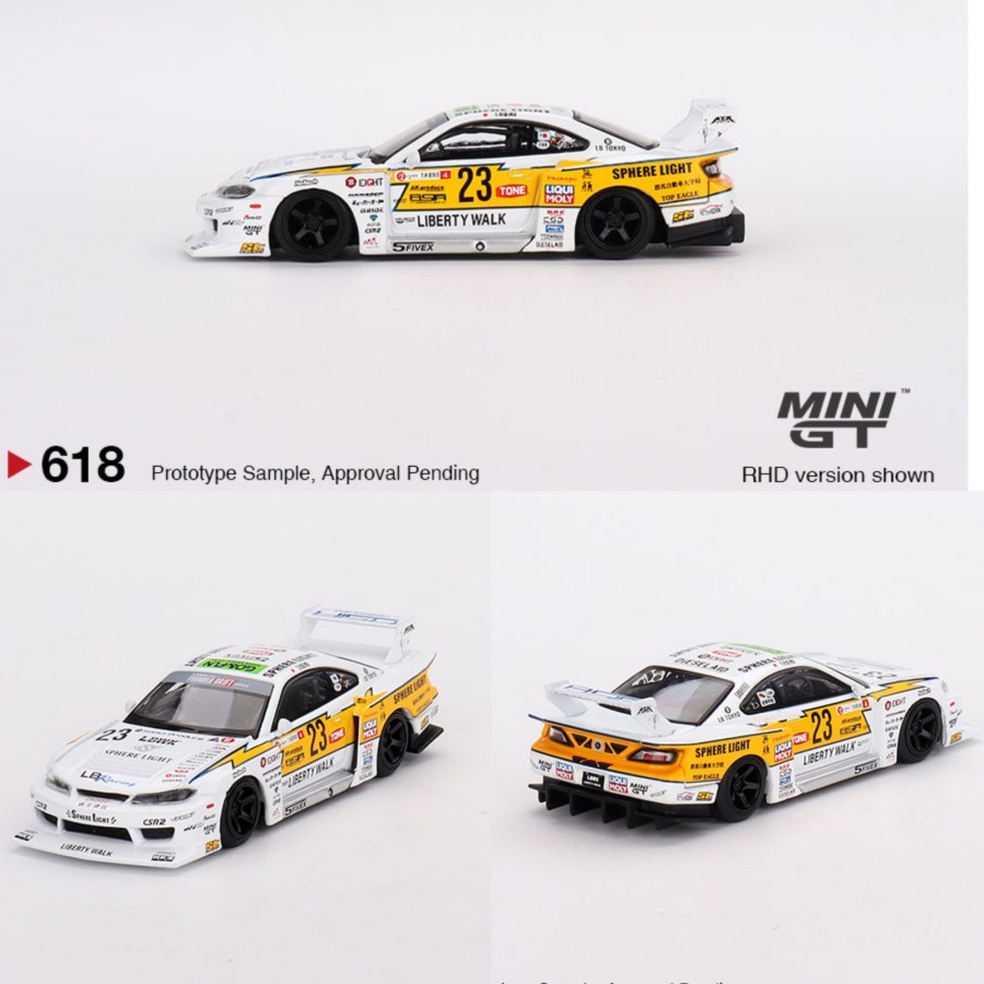 MINI GT 618 Nissan LB-Super Silhouette S15 SILVIA 23 2022 Goodwood | Shopee Malaysia