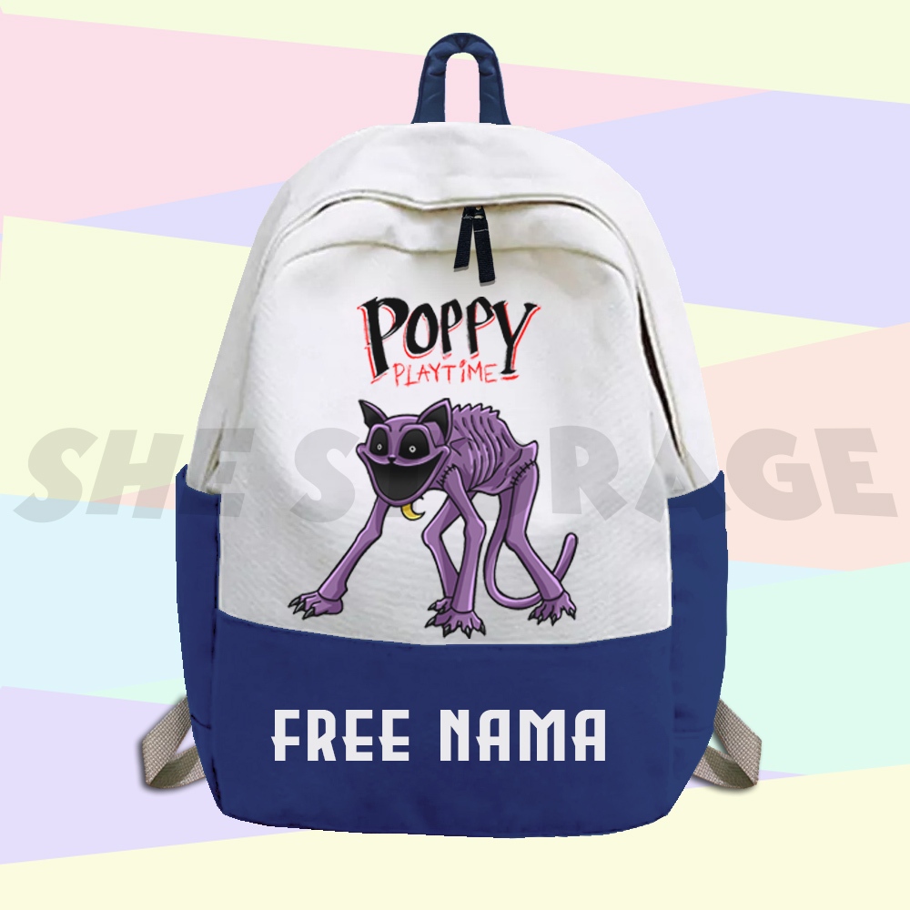 (FREE Print Name) Children's Backpack CATNAP POPPY PLAYTIME 3rd ...