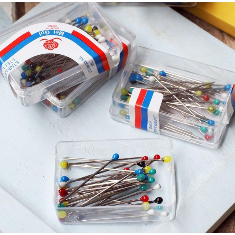 Sharp STAINLESS MINI Pins BOX Packaging | Shopee Malaysia