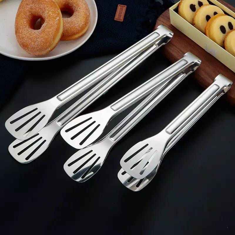 Stainless Food Clamp Stainless Steel Fried Clamp for Cakes, Cooking etc ...