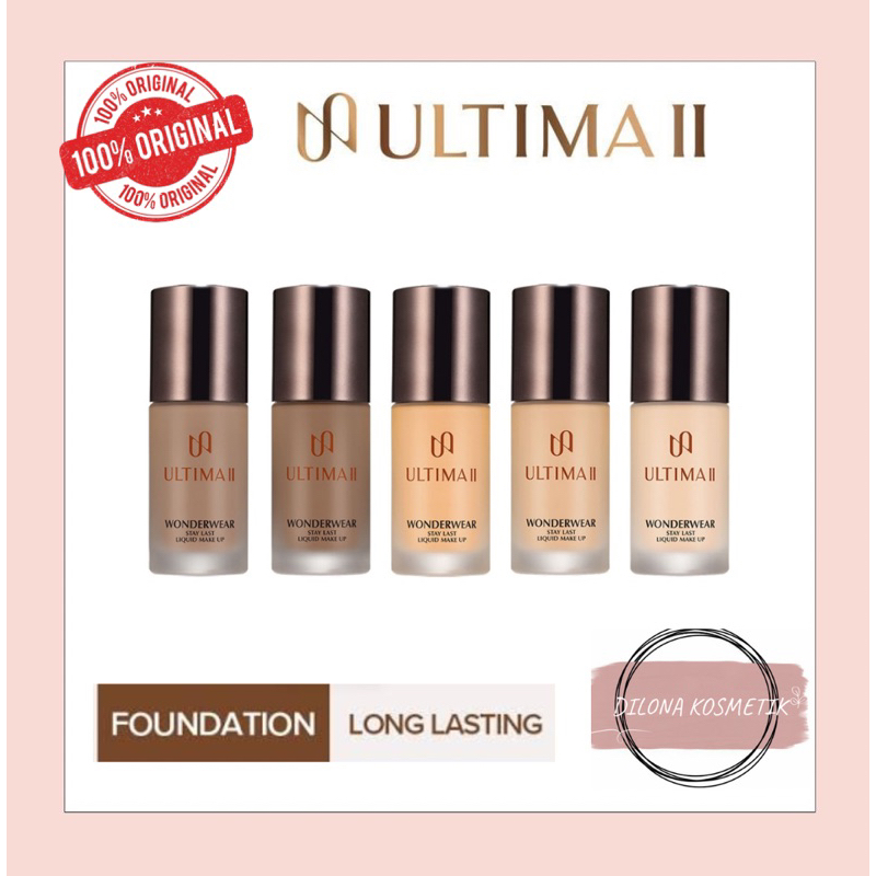 Ultima II Wonderwear Foundation Makeup | Shopee Malaysia