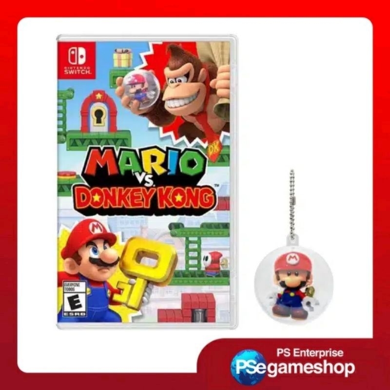 Mario vs Switch. Donkey Kong+Bonus keychain (Mde/English) | Shopee Malaysia