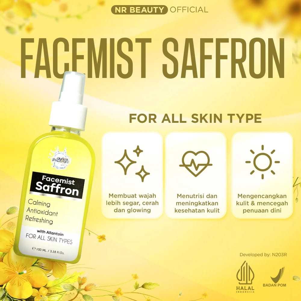 Memey N203R Face Mist Saffron 100ml | Shopee Malaysia