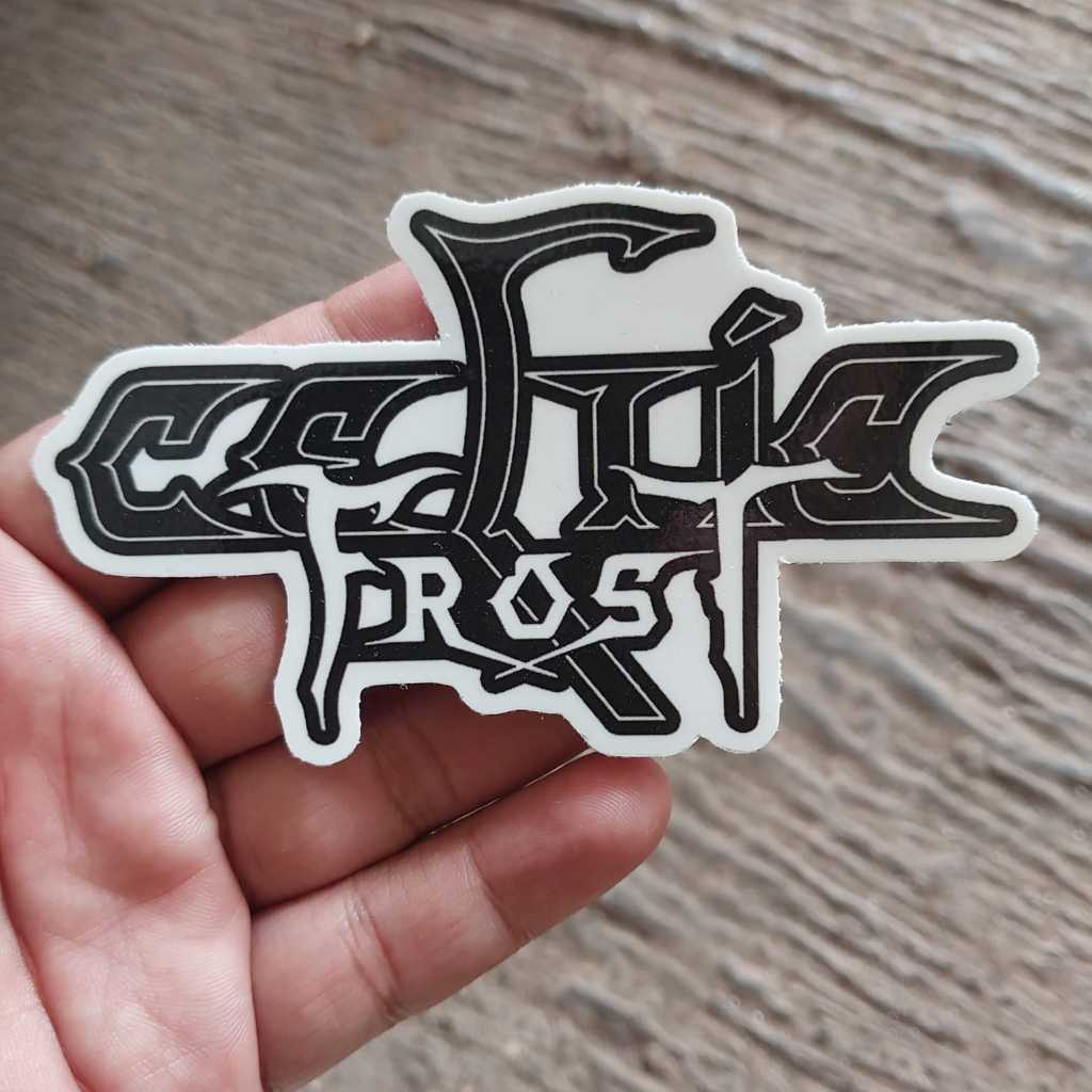 Celtic FROST Logo Sticker - Black Metal Band Sticker - Cutting Sticker ...