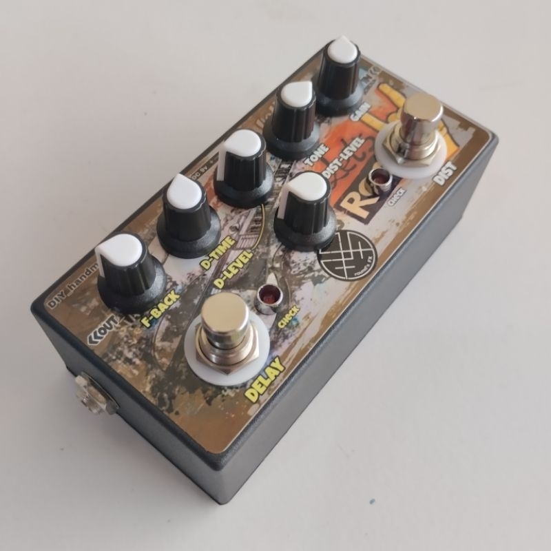 2in1 distortion delay guitar effects | Shopee Malaysia