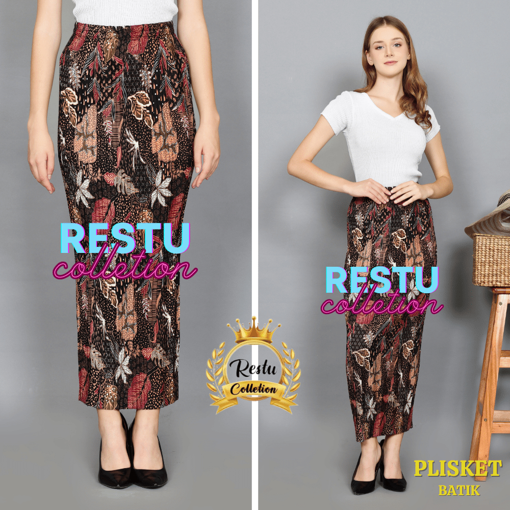 Long Batik Pleated Skirt/Batik Skirt/Kebaya Skirt/Graduation Skirt ...