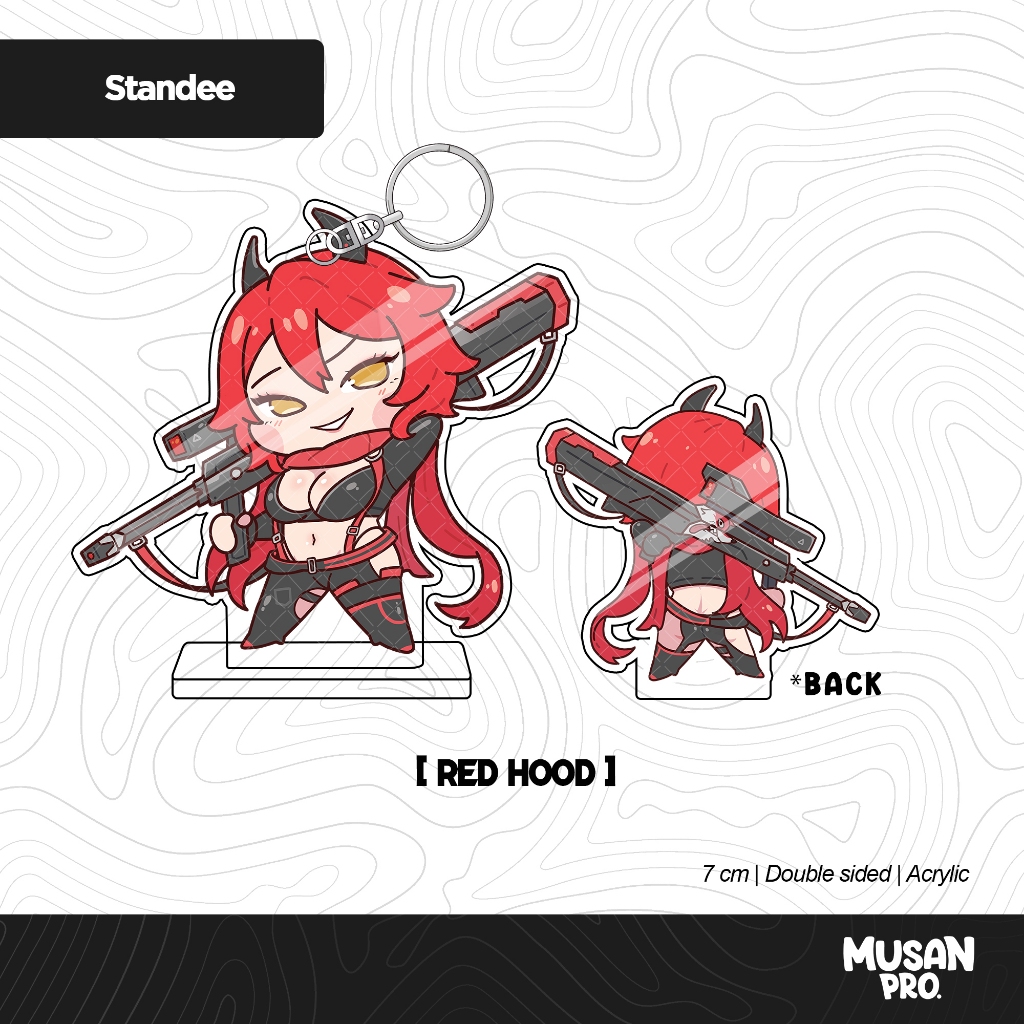Standee NIKKE - Red Hood - Musan | Shopee Malaysia