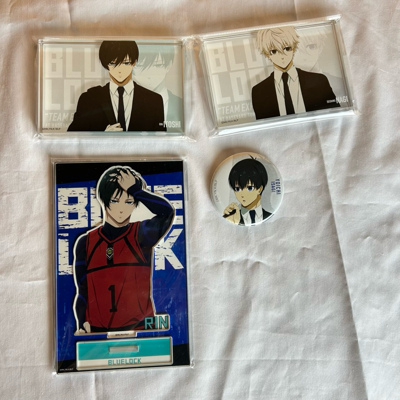 [NEW & Sealed] OFFICIAL Standee Blue Lock Isagi, Itoshi, Nagi | Shopee ...