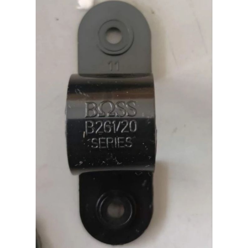 HITAM Black Boss 20mm Clamps 20mm Pipe Clamps Black PVC Pipe Clamps ...