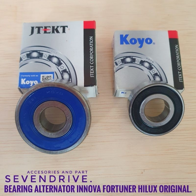 Original Innova Fortuner Hilux Alternator Dynamo Bearing Koyo Japan 1st ...