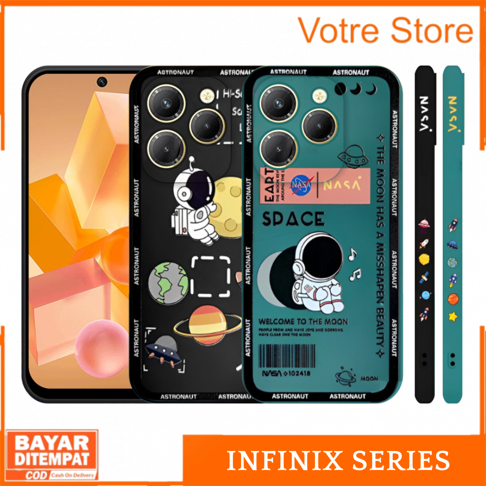 Casing iNfinix Hot 40 40 Pro 40i Smart 8 8 Pro Case Silicon Cute Little ...