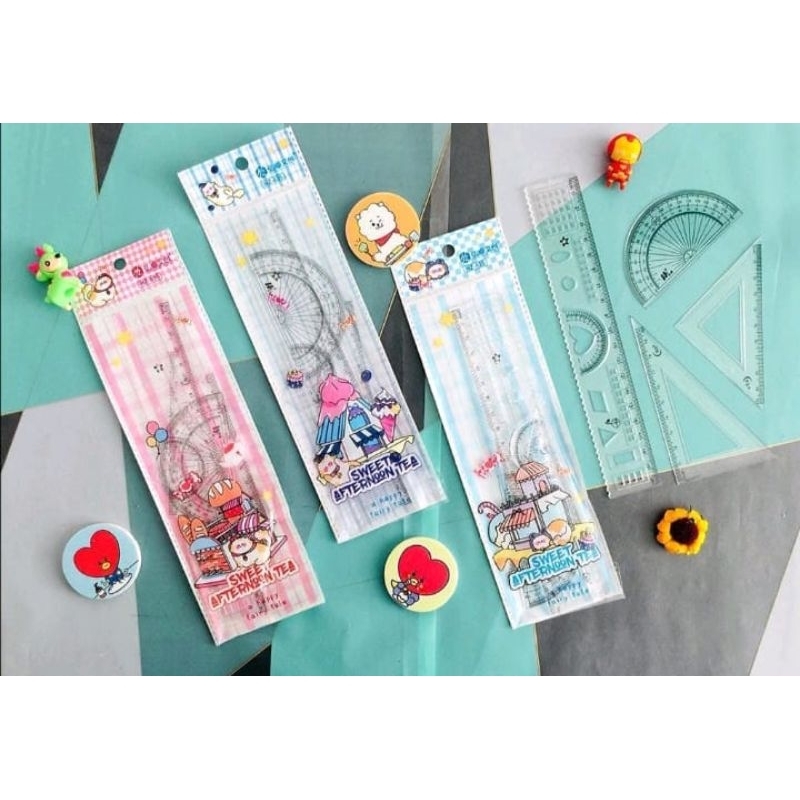 Ruler set Of 4pcs | Shopee Malaysia