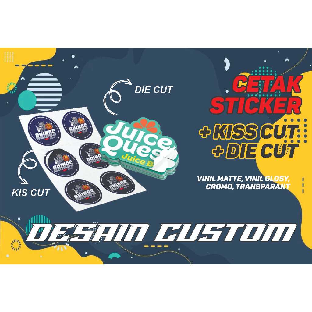 Diecut/kisscut Stickers | Shopee Malaysia