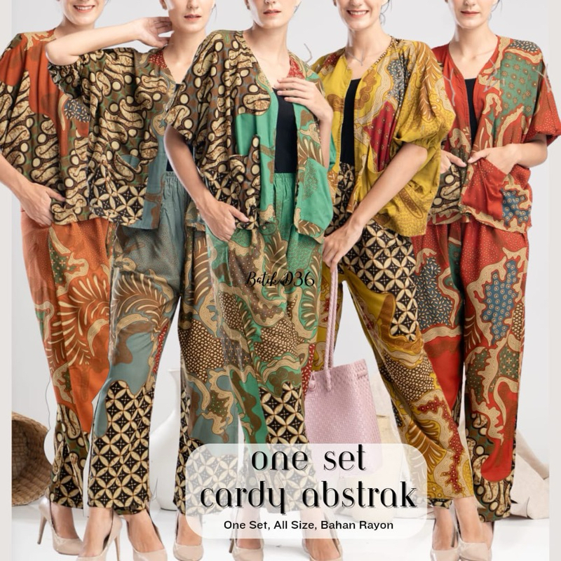 Abstract BATIK Suits ONE SET Abstract Abstract MODERN BATIK Suits ...